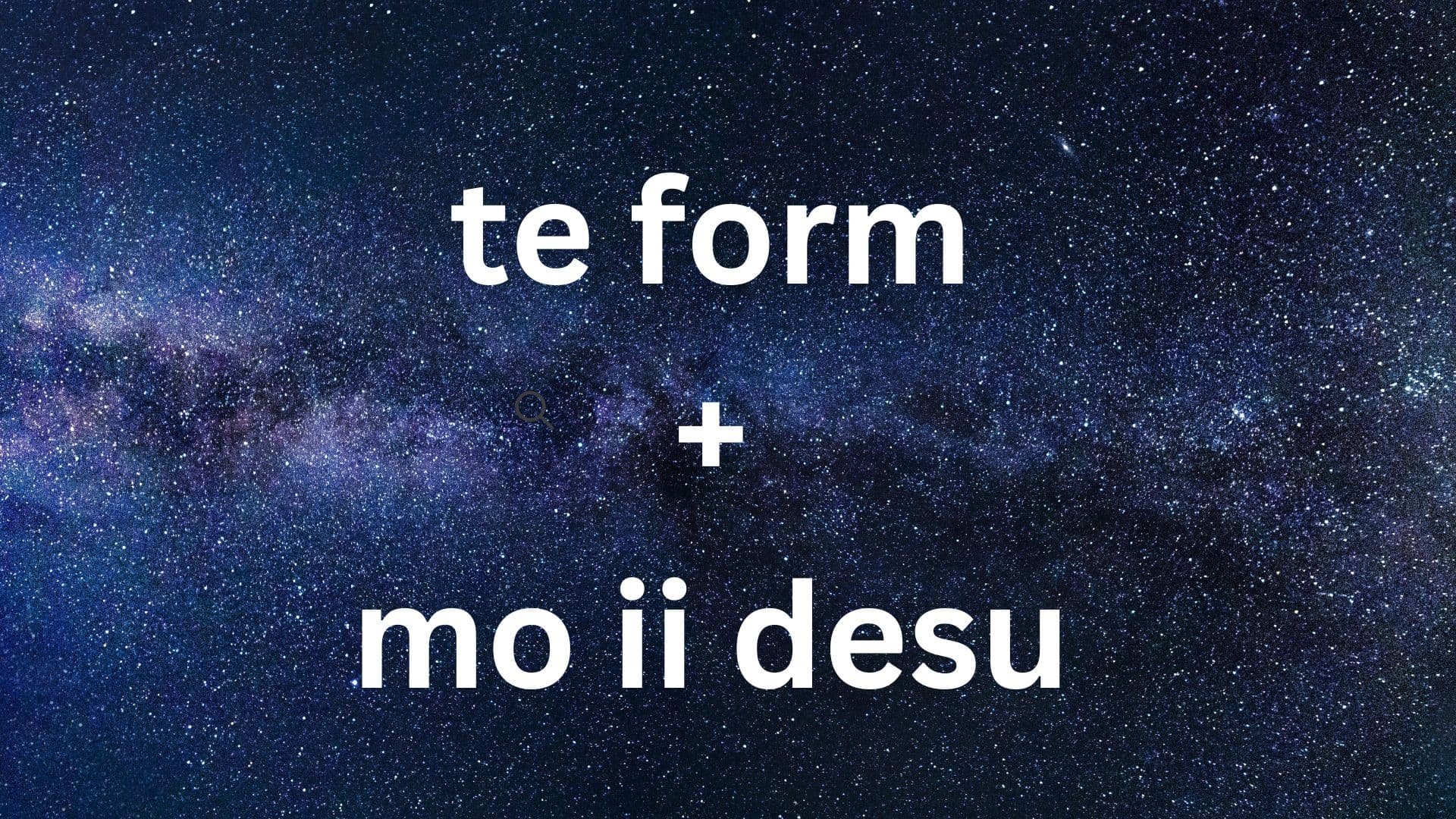 JLPT N4 Grammar te form mo ii desu Explained | Asking Permission in ...
